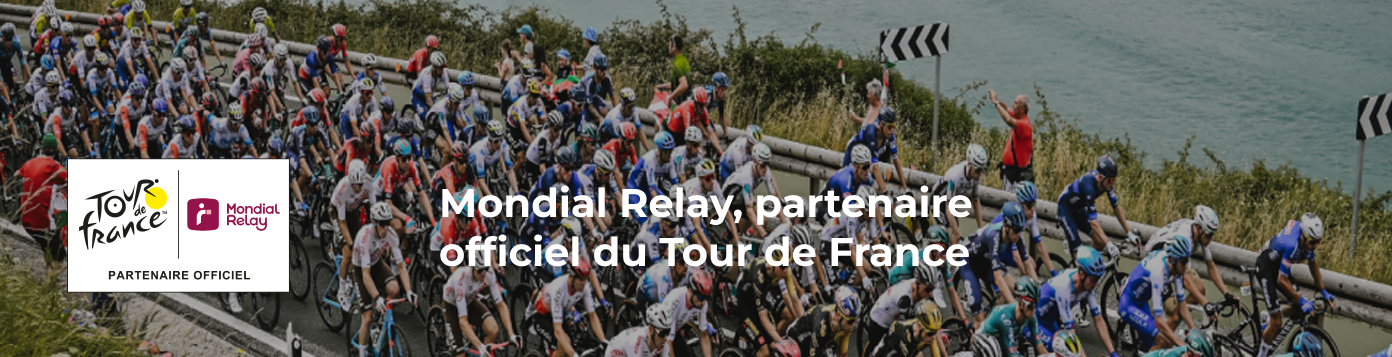 Mondial Relay vous accompagne sur le Tour de France 2024